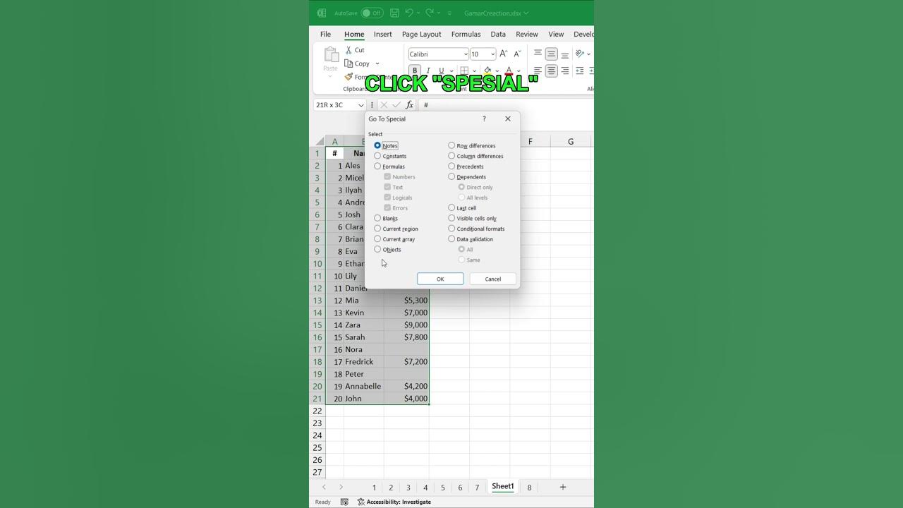Effortless Way To Fill Blank Cells In Excel With Ctrl G Excel