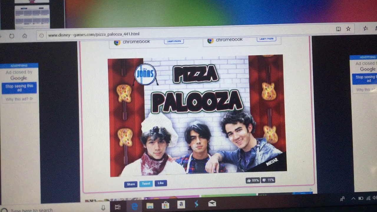 Gaming: Jonas Brothers—Pizza Palooza - YouTube