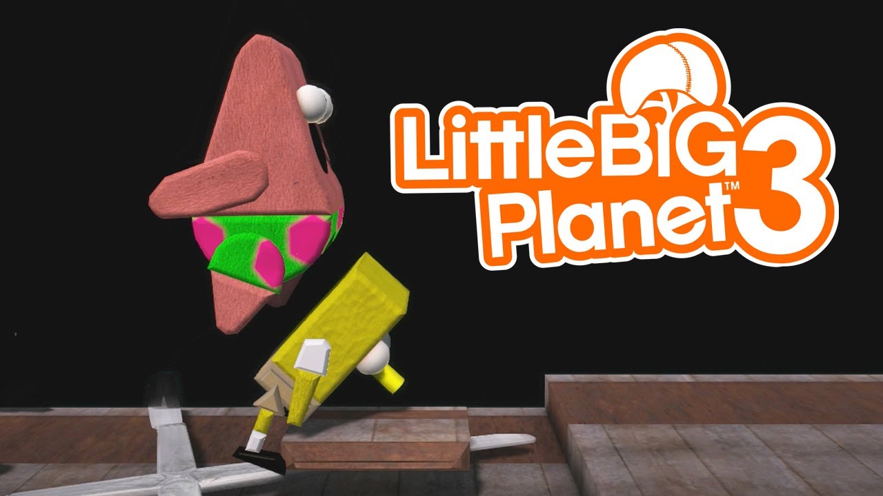 LittleBigPlanet 3 - Spongebob Death Run - Spongebob Gets REKT (PS5 ...