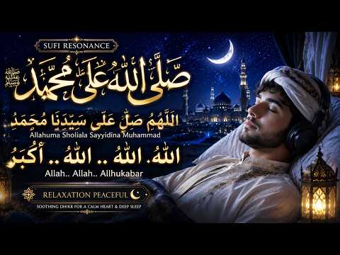 Ṣallallāhu ʿAlā Muḥammad ﷺ  Gentle Sufi Dhikr for Peaceful Sleep & a Calm Heart