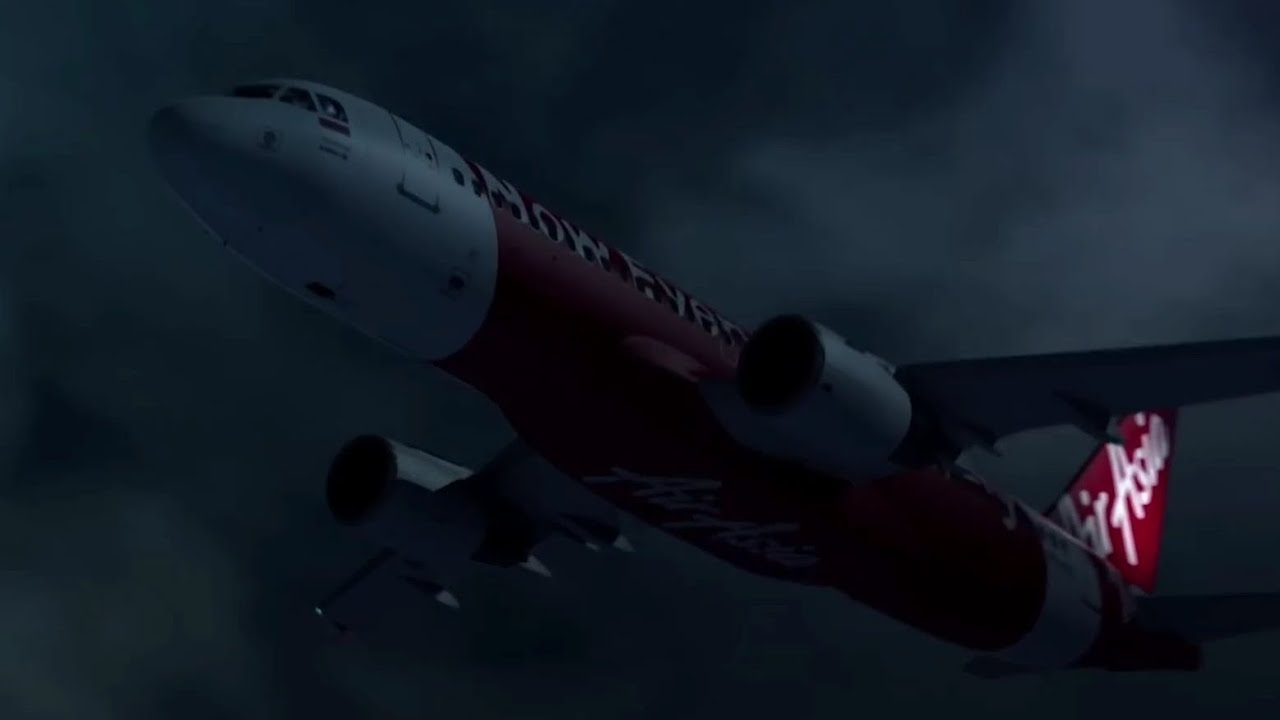 Indonesia AirAsia Flight 8501 - Crash Animation - YouTube