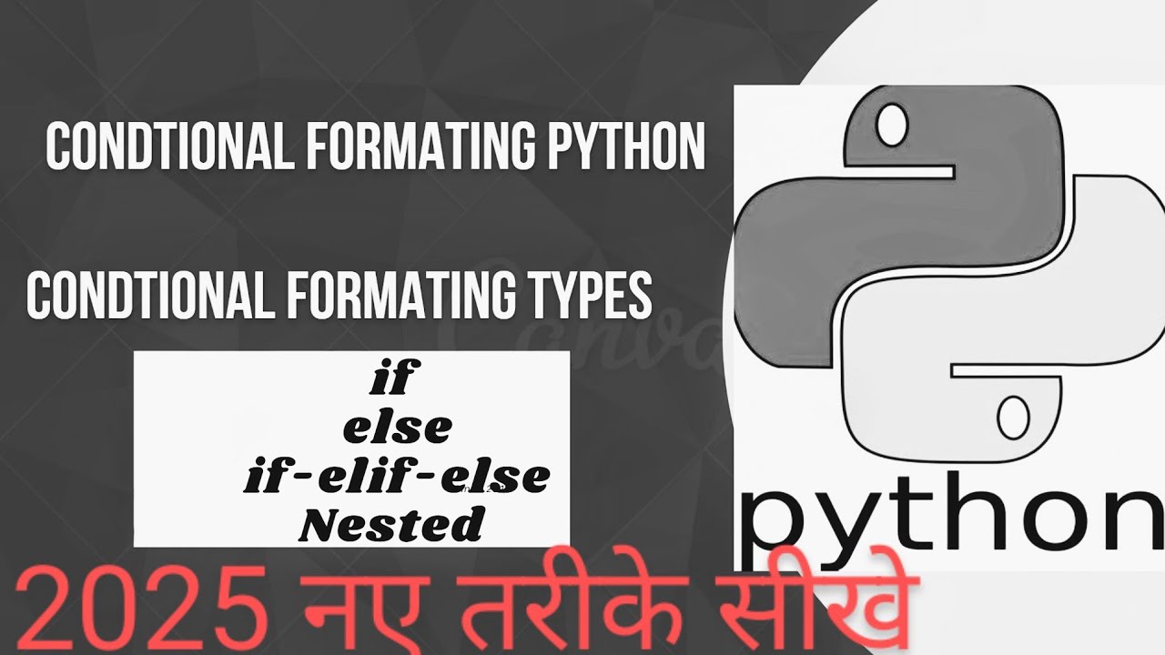 Python If Elif Nested If Hindi Pythonprogramming Youtube 3140