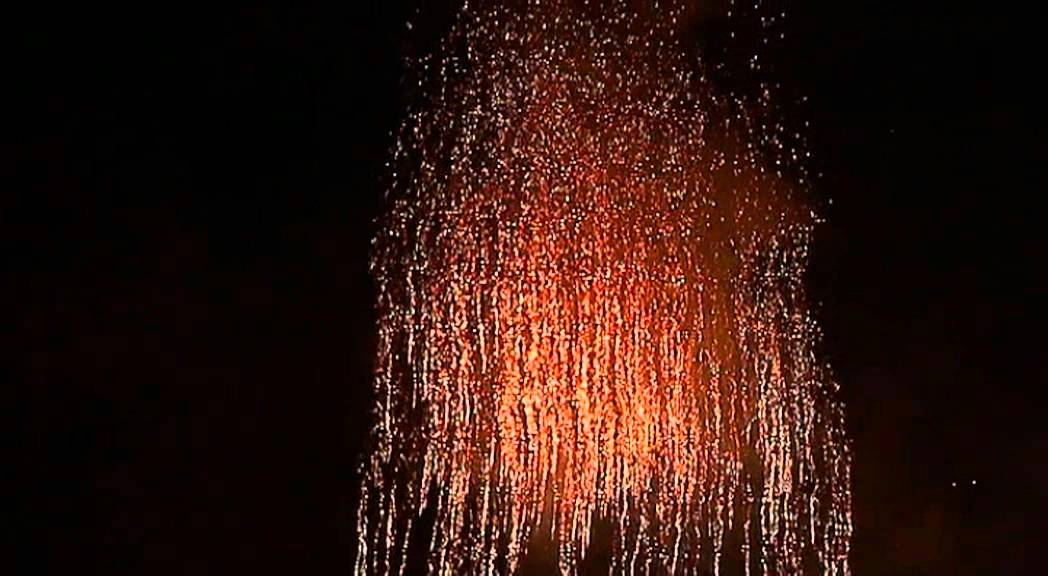 Centenary firework display for the Titanic - YouTube