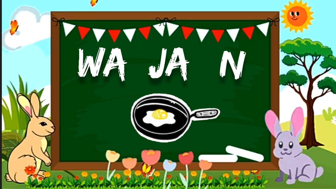 Ayo belajar mengeja ‼️ belajar bersama | bermain | mengeja. - YouTube