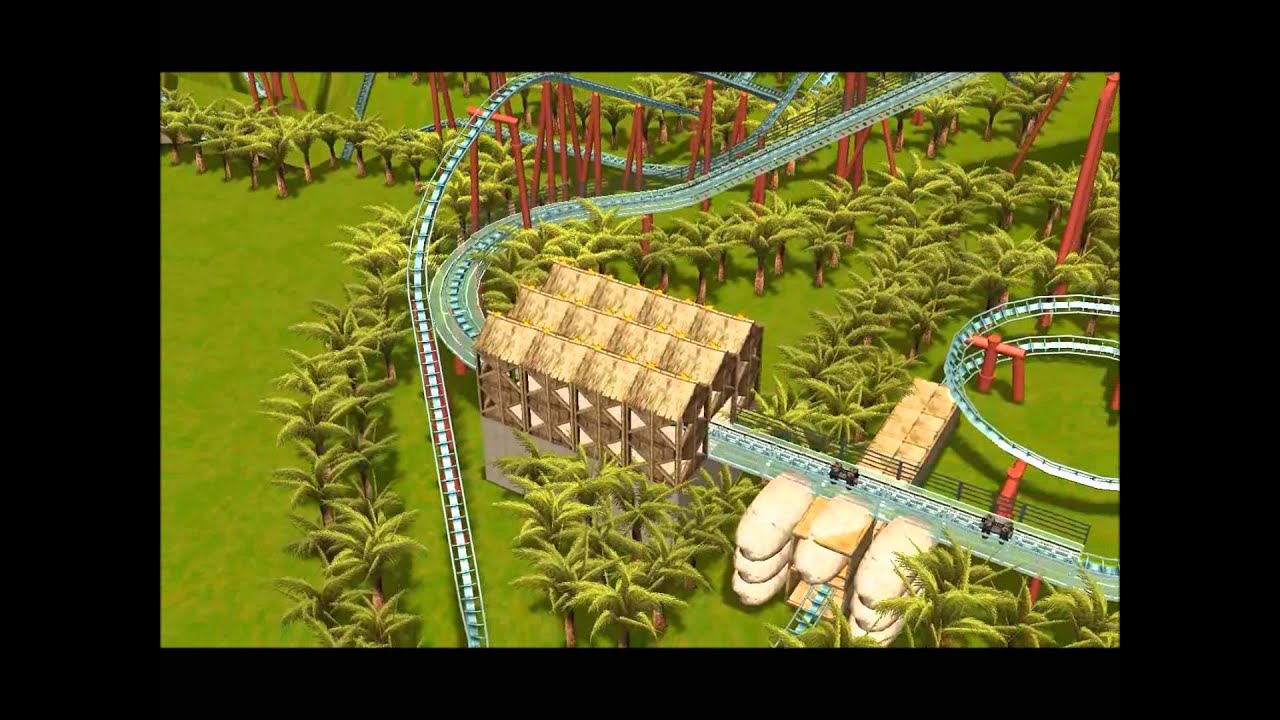 Kumba @ Busch Gardens Tampa. RCT3 - YouTube
