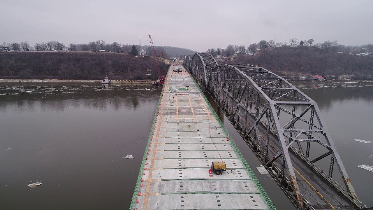 Champ Clark Bridge Fly Over 03082019 - YouTube