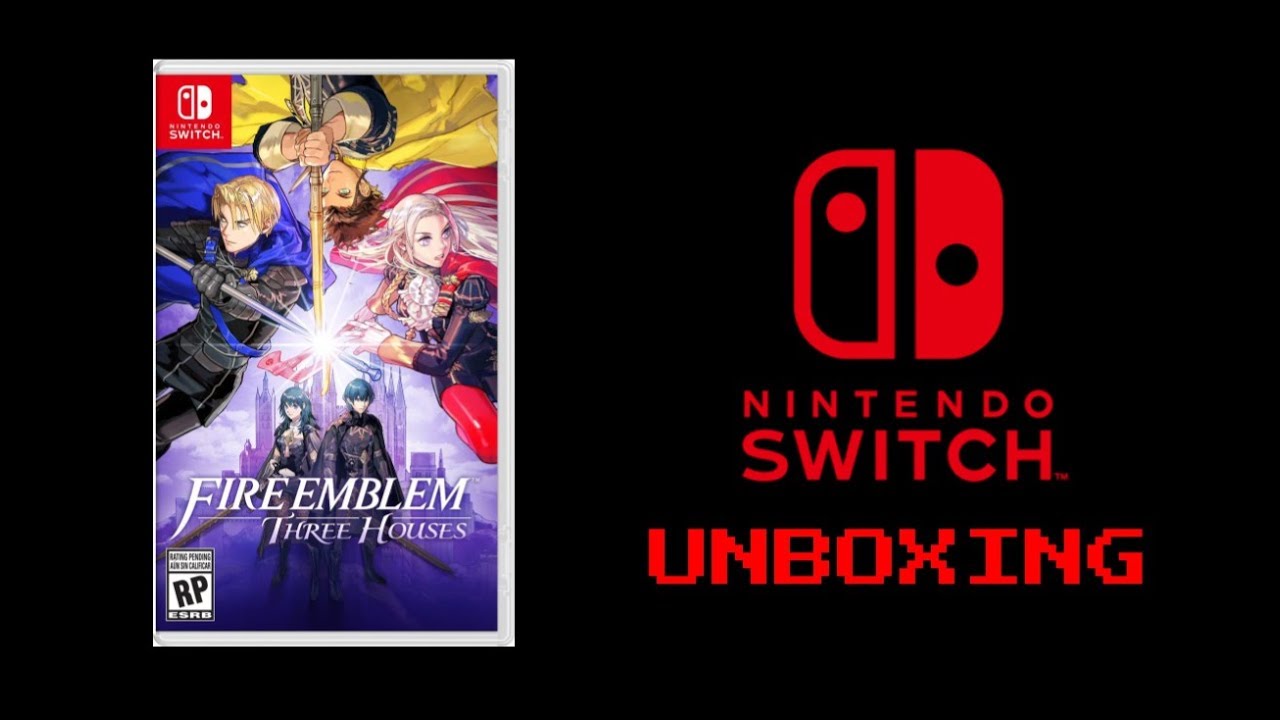 Fire Emblem: Three Houses Nintendo Switch Unboxing - YouTube