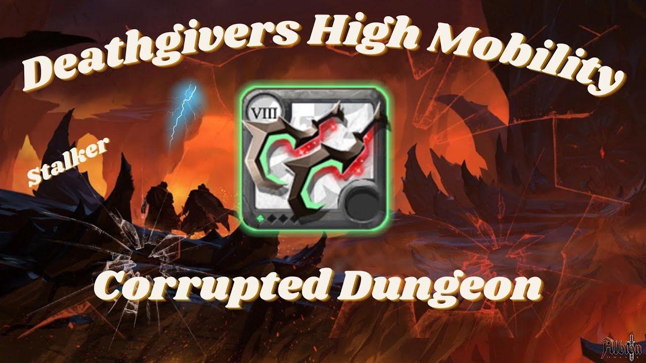 DEATHGIVERS I Albion Online Corrupted Dungeon I Fun Build I Epic Win ...