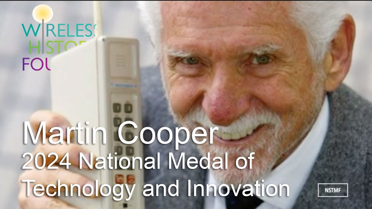 Martin Cooper 2024 National Medal of Technology and Innovation - YouTube