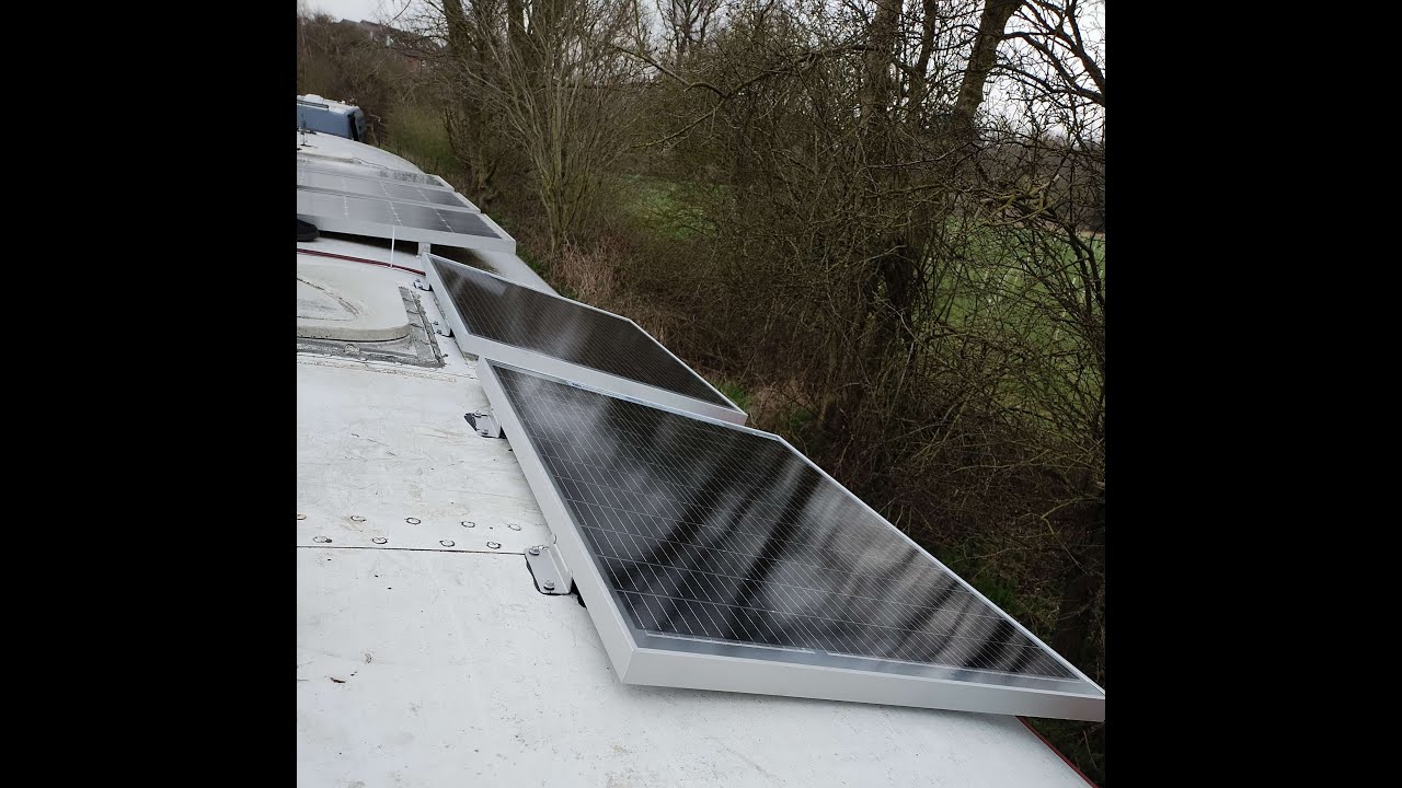 US Skoolie in the UK - Installing more solar panels - YouTube