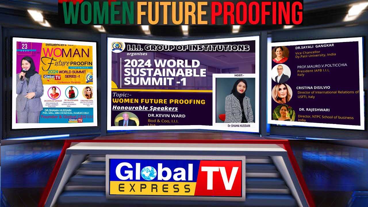 Women Future Proofing - 2024 World Sustainable Summit 1 by III Group of Institutions - Exclusive ...
