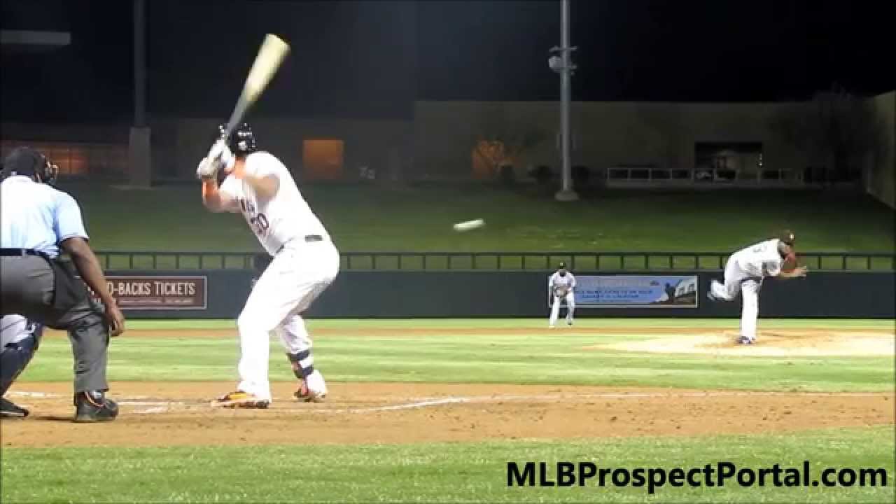 Rio Ruiz rips ball to right - Atlanta Braves 3B prospect - YouTube