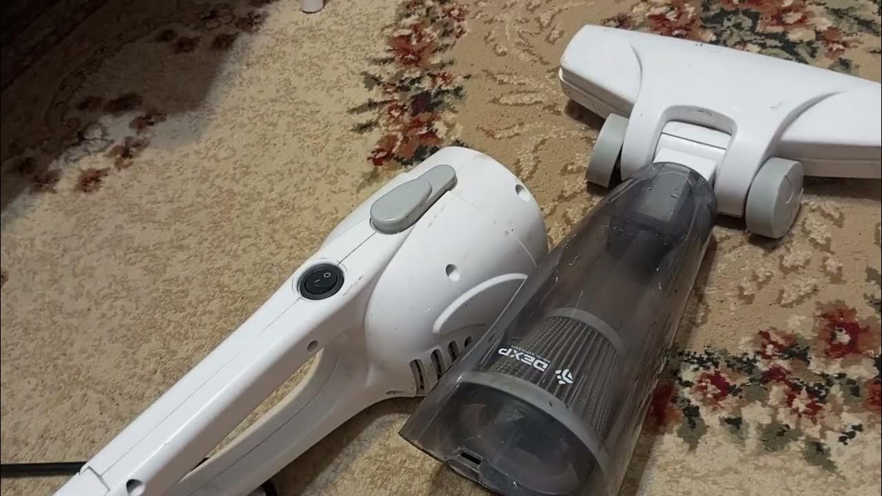 обзор пылесоса DEXP M-800V - YouTube