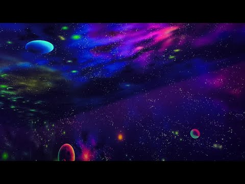 Full Room Black Light Space - by Antonipaints - YouTube