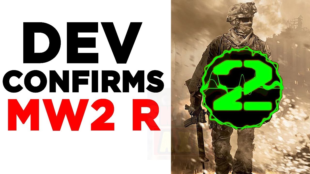 Dev Accidentally Leaked 'MW2 Remastered' but it wont come OUT anytime ...