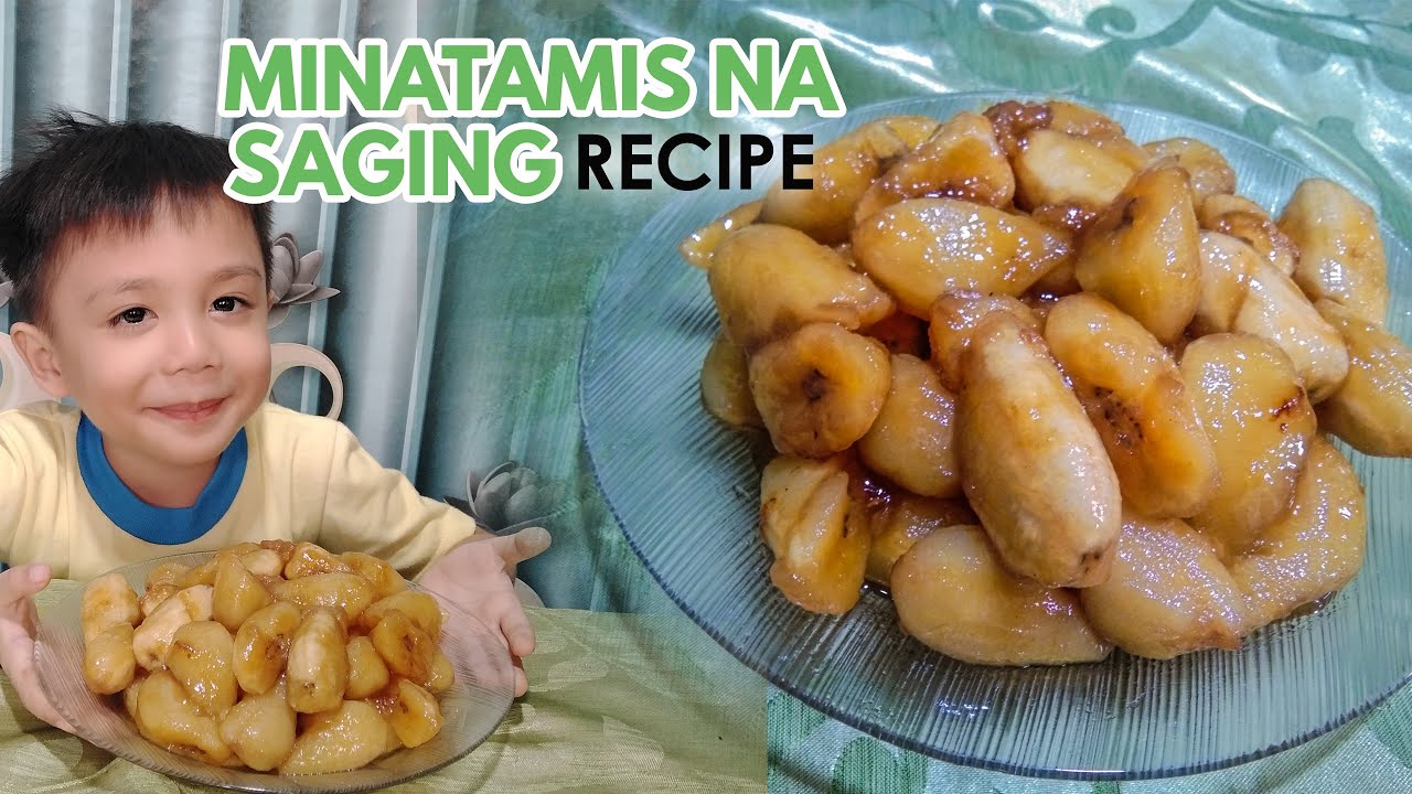 MINATAMIS NA SAGING | HOW TO COOK MINATAMIS NA SABA | MINATAMIS NA ...