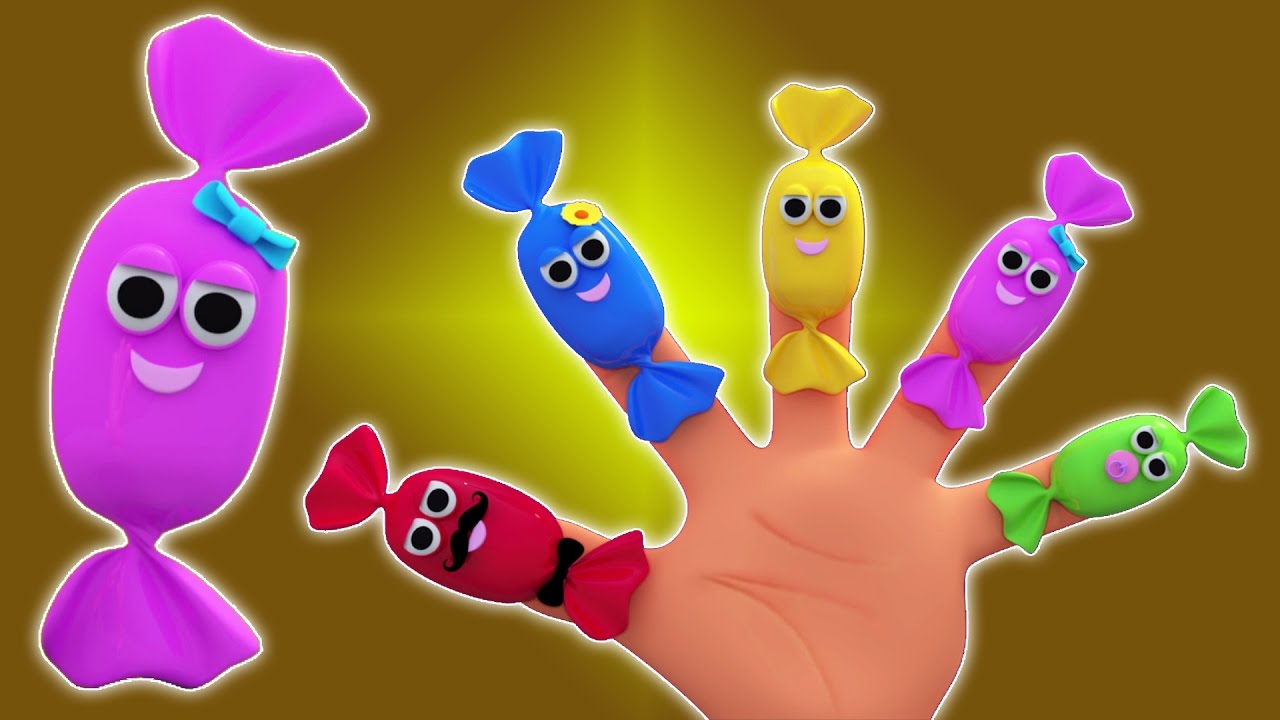 Toffee Finger Famille | Comptine | Chanson de famille de doigt | Kids ...