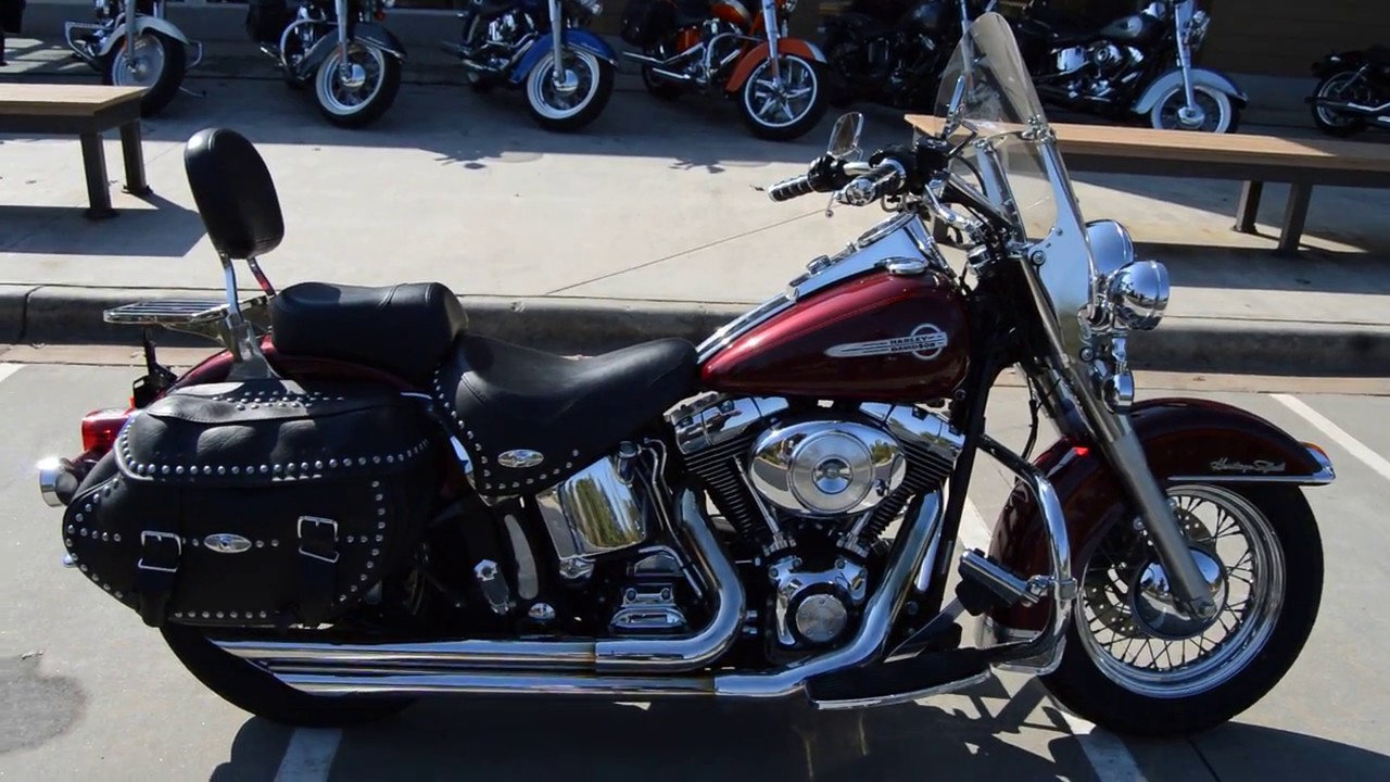 2002 Harley-Davidson FLSTC Heritage Softail (058050) - YouTube