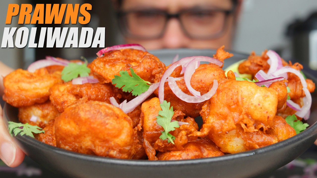 Meat India: Prawns Koliwada Recipe - YouTube