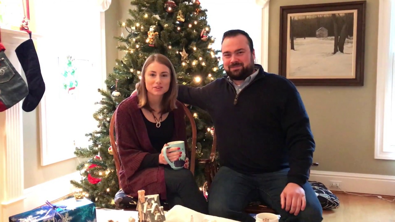 Andrew and Meg wish everyone Happy Holidays and Merry Christmas! - YouTube