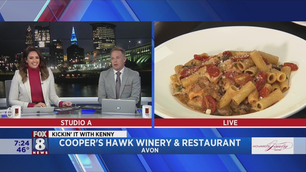 What's on the menu at Cooper's Hawk Winery & Restaurant in Avon - YouTube