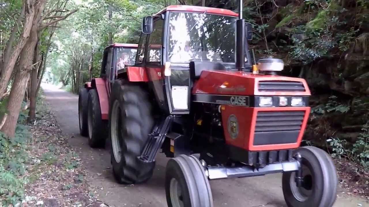David Brown Case 1594 met de "load car" ( de allerlaatste tractor ...