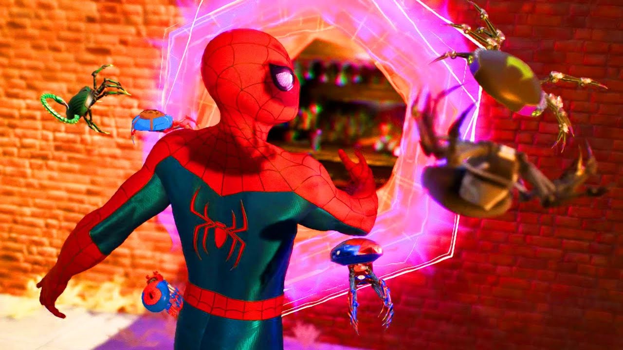 Spider-Man into Multiverse Scene in Marvel's Spider-Man 2 (4K) - YouTube