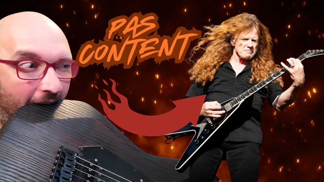 L'astuce de DAVE MUSTAINE pour sonner plus METAL \m/ - YouTube