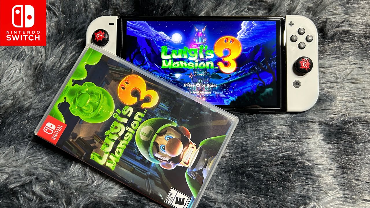 Luigi’s Mansion 3 Gameplay on Nintendo Switch OLED - YouTube