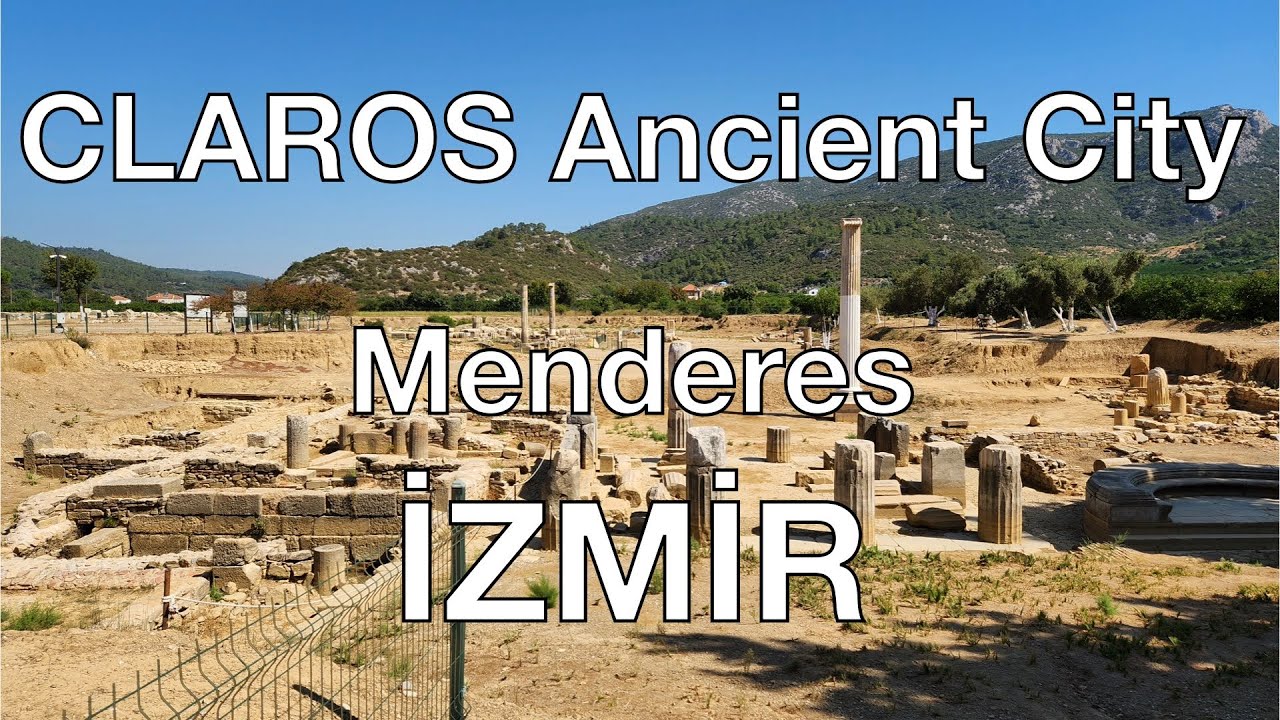 🇹🇷 Claros Ancient City, Menderes, İZMİR - YouTube