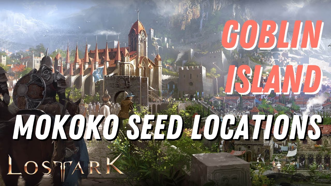 Lost Ark - Goblin Island Mokoko Seed Locations - YouTube