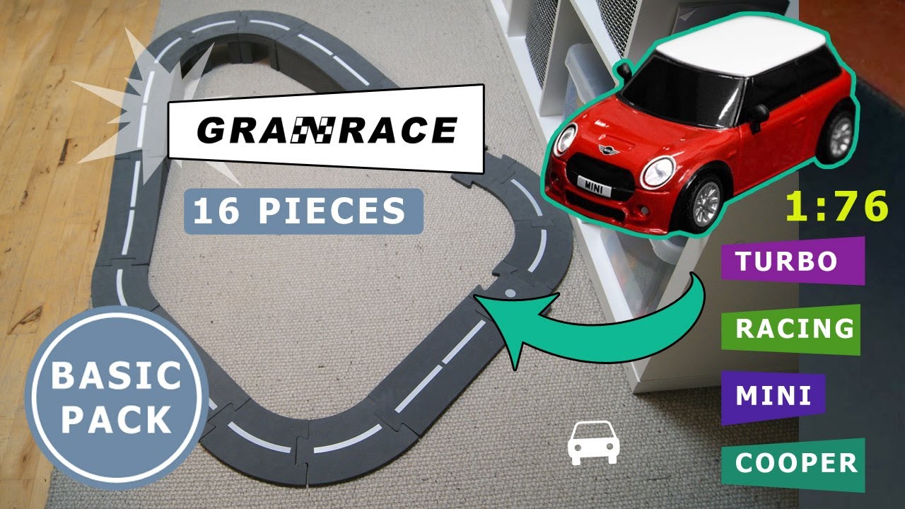 Turbo Racing RC Mini Cooper coche teledirigido con pistas de Granrace ...