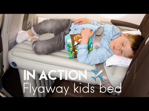 The best way for children to sleep on planes! Flyaway Kids Bed in ...