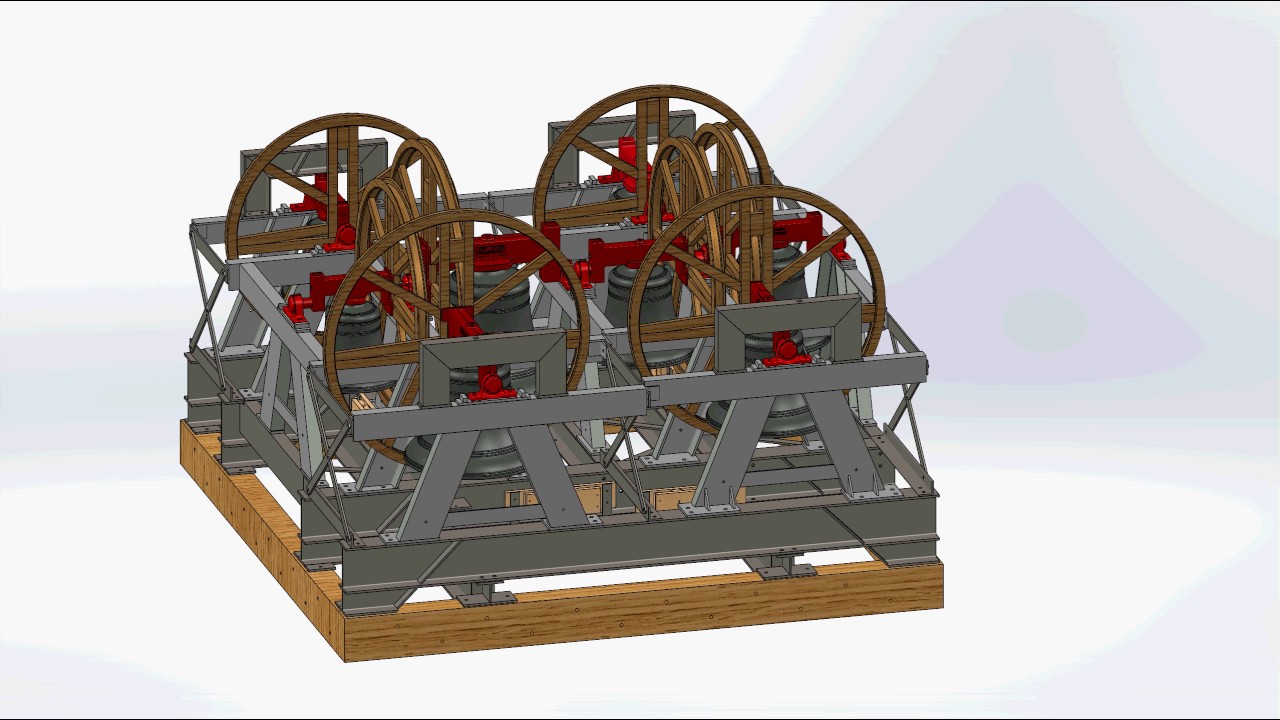 Ypres Bell Frame - YouTube