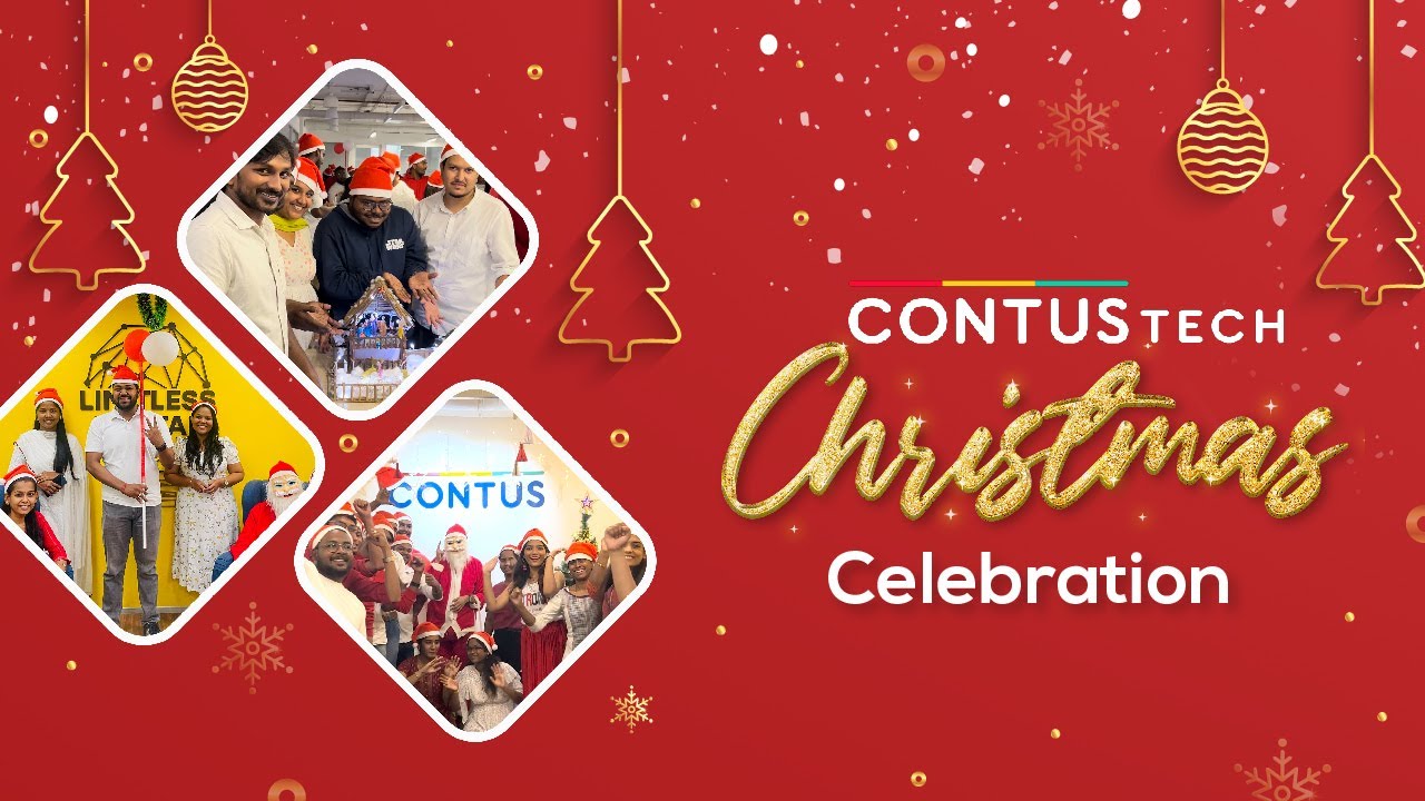 SANTA Visits CONTUS TECH || Holiday Celebration 2022 - YouTube