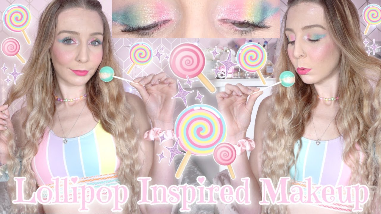 LOLLIPOP MAKEUP 🍭 1,000,000 VIEWS YOUTUBE MILESTONE! 🎉 - YouTube