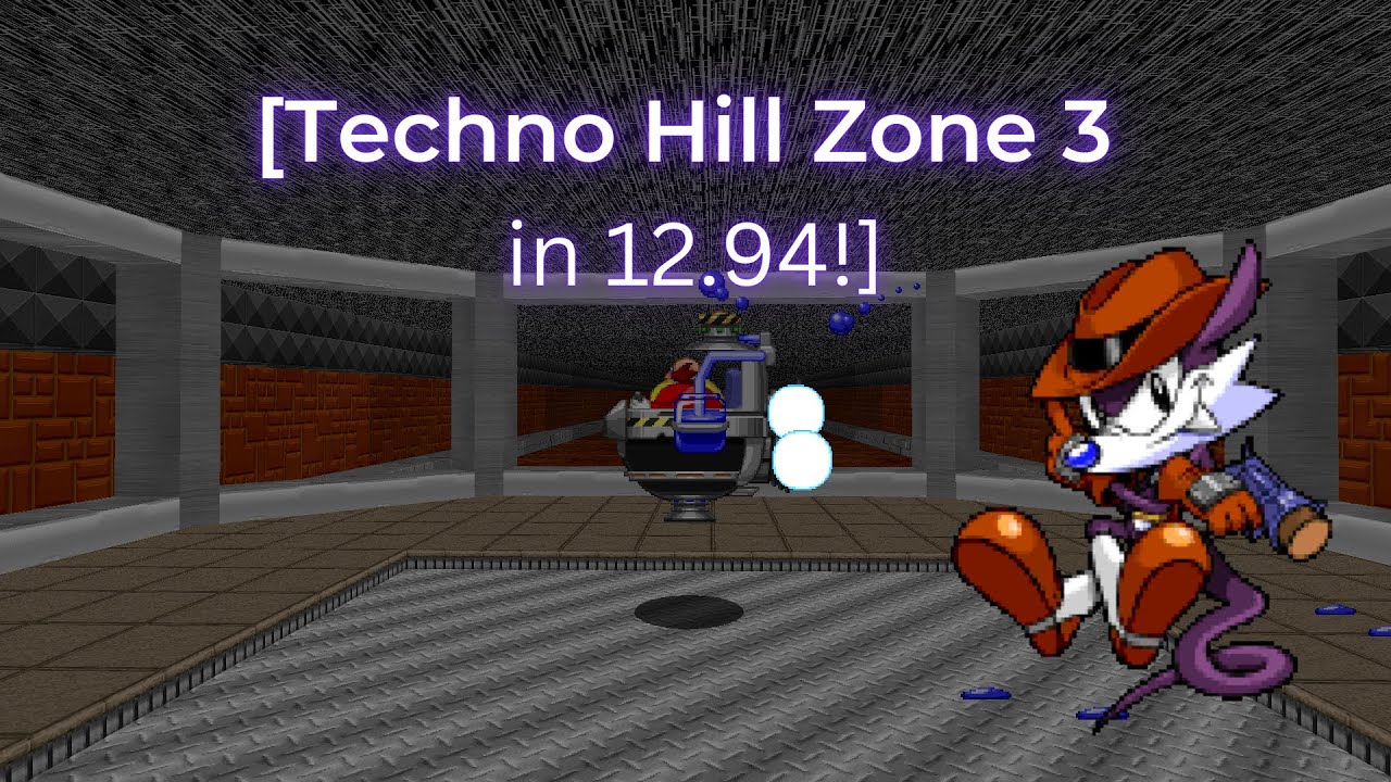 SRB2: Techno Hill Zone 3 Fang in 12.94! [V. 2.2.10] - YouTube