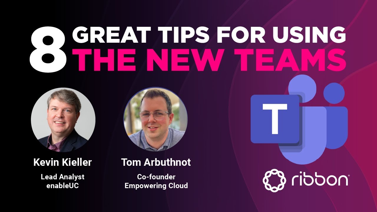 Microsoft Teams New Release 8 Great Tips for Using the New Teams - YouTube