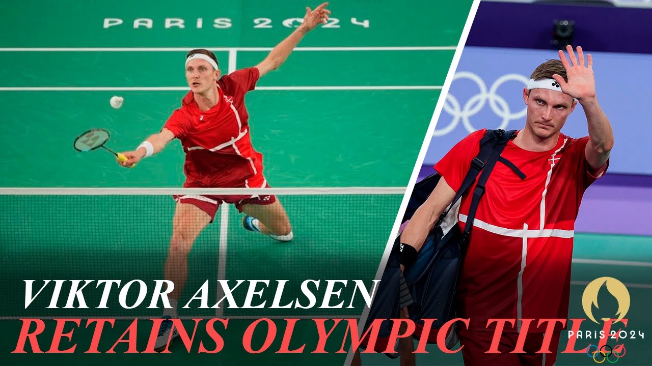 Viktor Axelsen Retains Men's Singles Olympic Title - Badminton Olympics ...