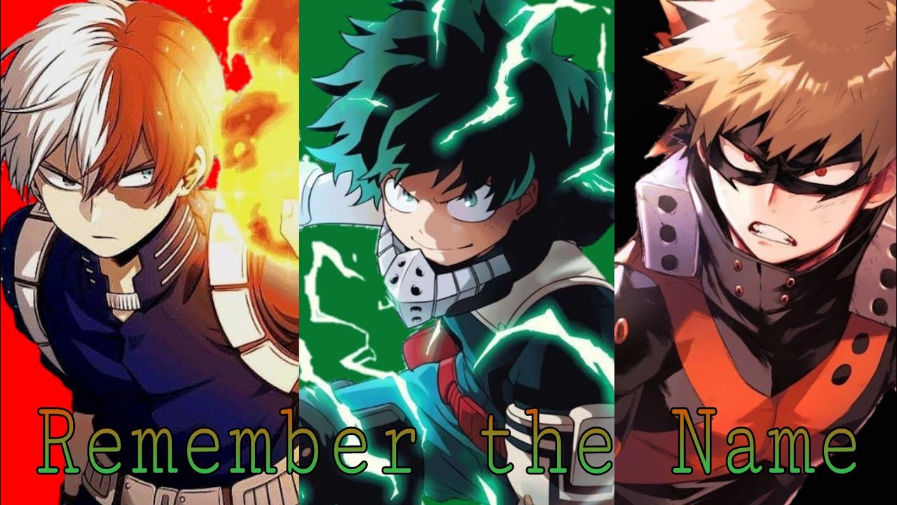 My Hero Academia AMV - Remember The Name - YouTube Music