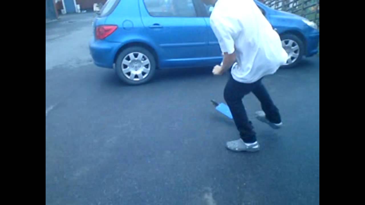 Kickbike pro tricks - YouTube