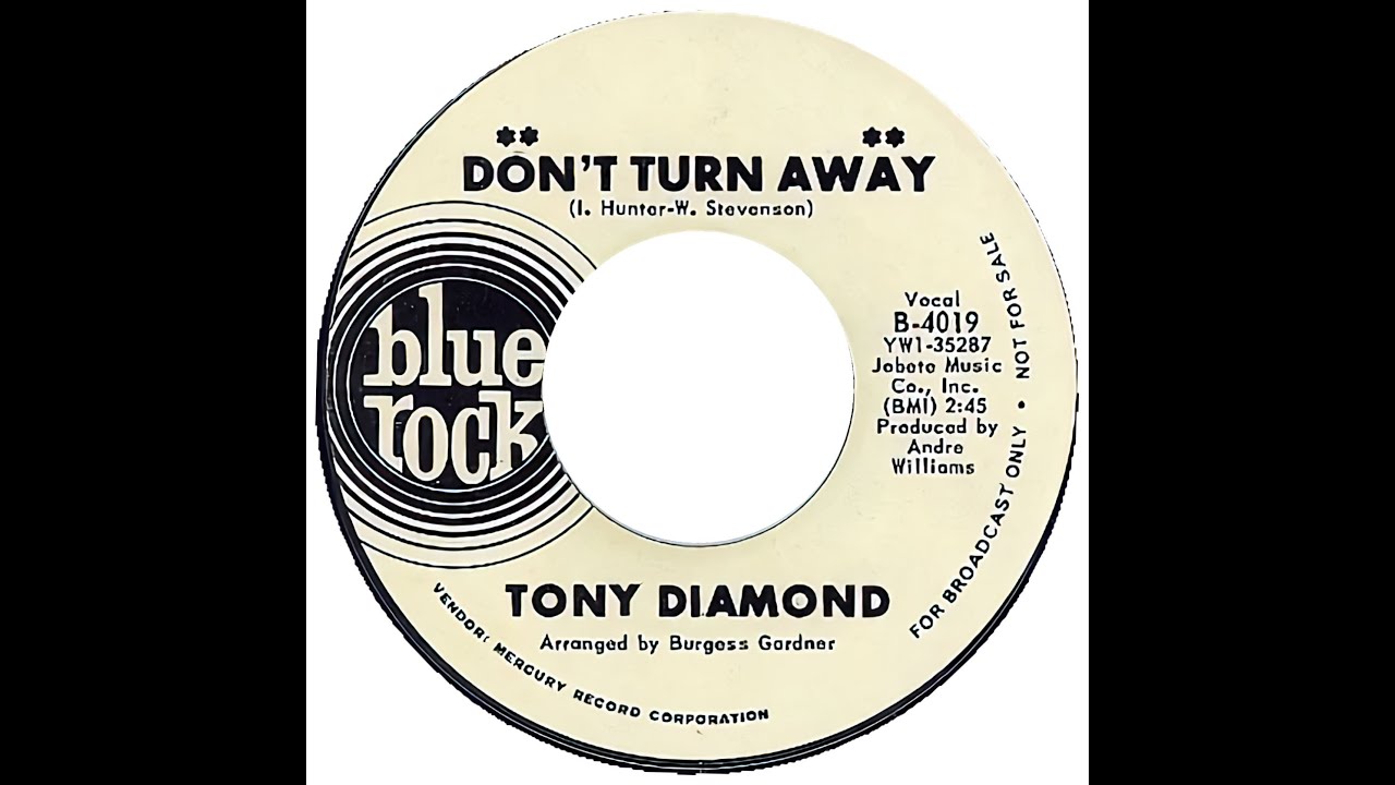 TONY DIAMOND & GROUP DON'T TURN AWAY - YouTube
