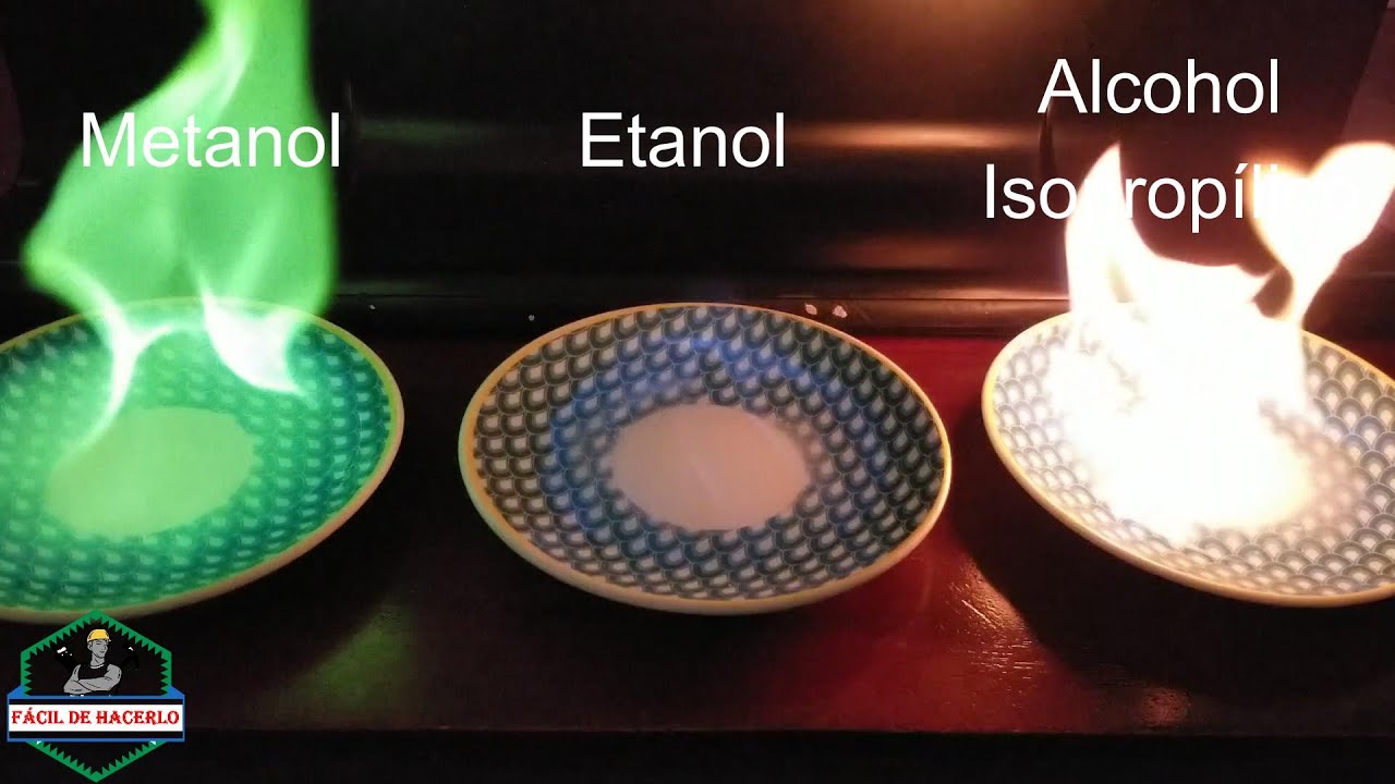 Cómo Identificar Metanol, Etanol y Alcohol Isopropílico con Ácido ...