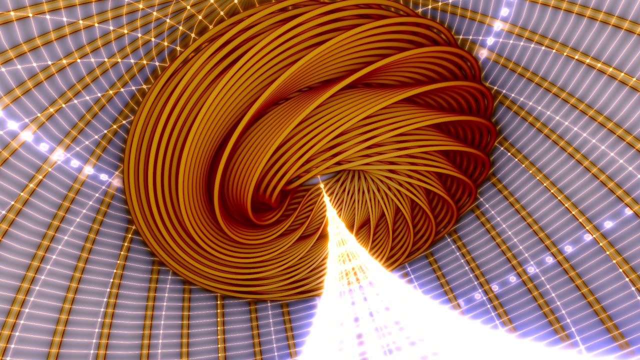 "Enter The Torus" Trippy Meditation Animation, Silent Torus Animation ...