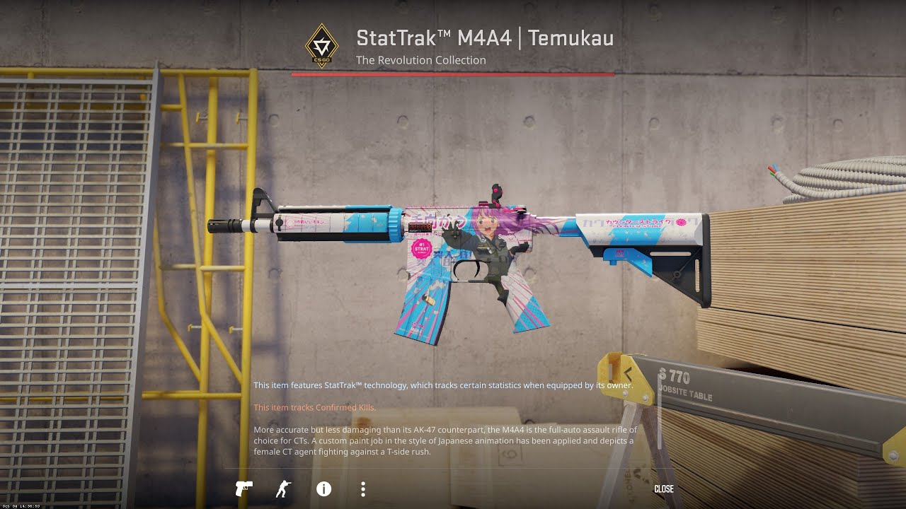 Revolution Case: MW StatTrak M4A4 Temukau - YouTube