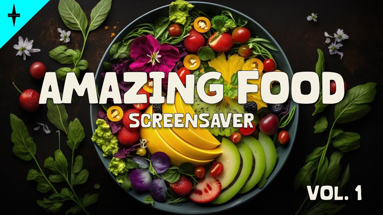Amazing Food Screensaver - Vol 1 - Best Food Images Videos - YouTube