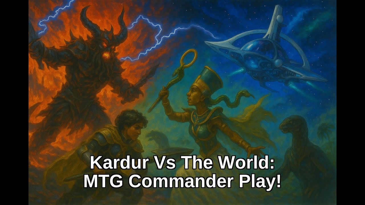 Kardur Vs The World: MTG Commander Play - YouTube