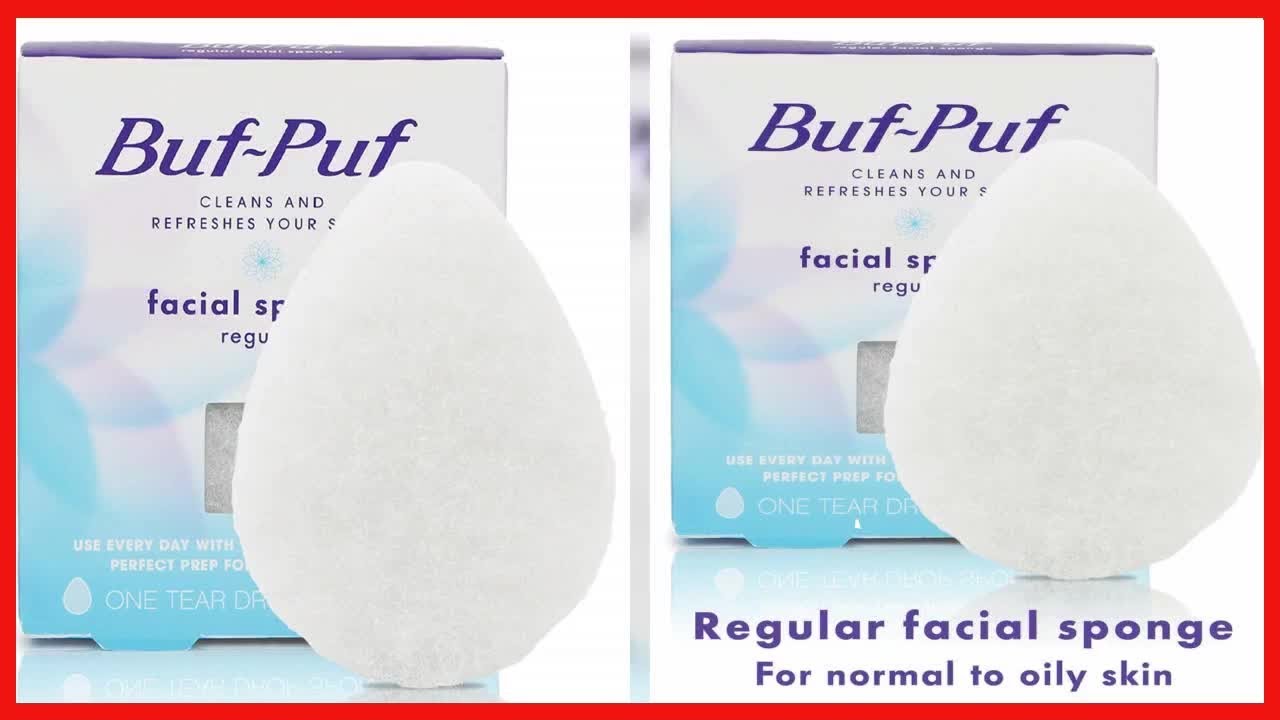 Great product - Buf-Puf Regular Facial Sponge, Dermatologist Developed ...