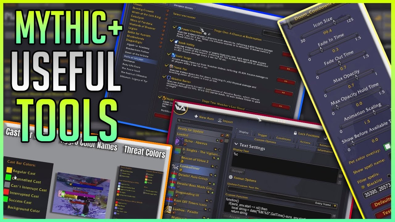 HOW TO: Improving Your MYTHIC+ Keys With Useful Addons & Weakauras ...