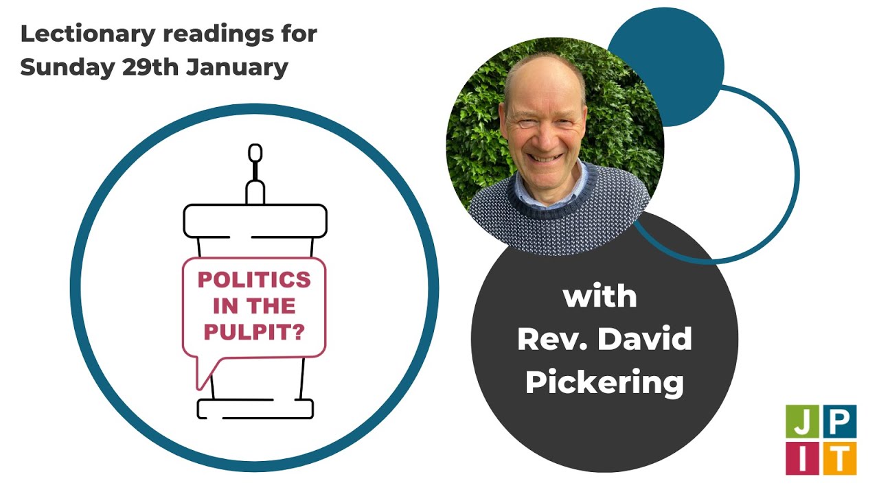 Episode 74: Rev. David Pickering for Sunday 29th January - YouTube
